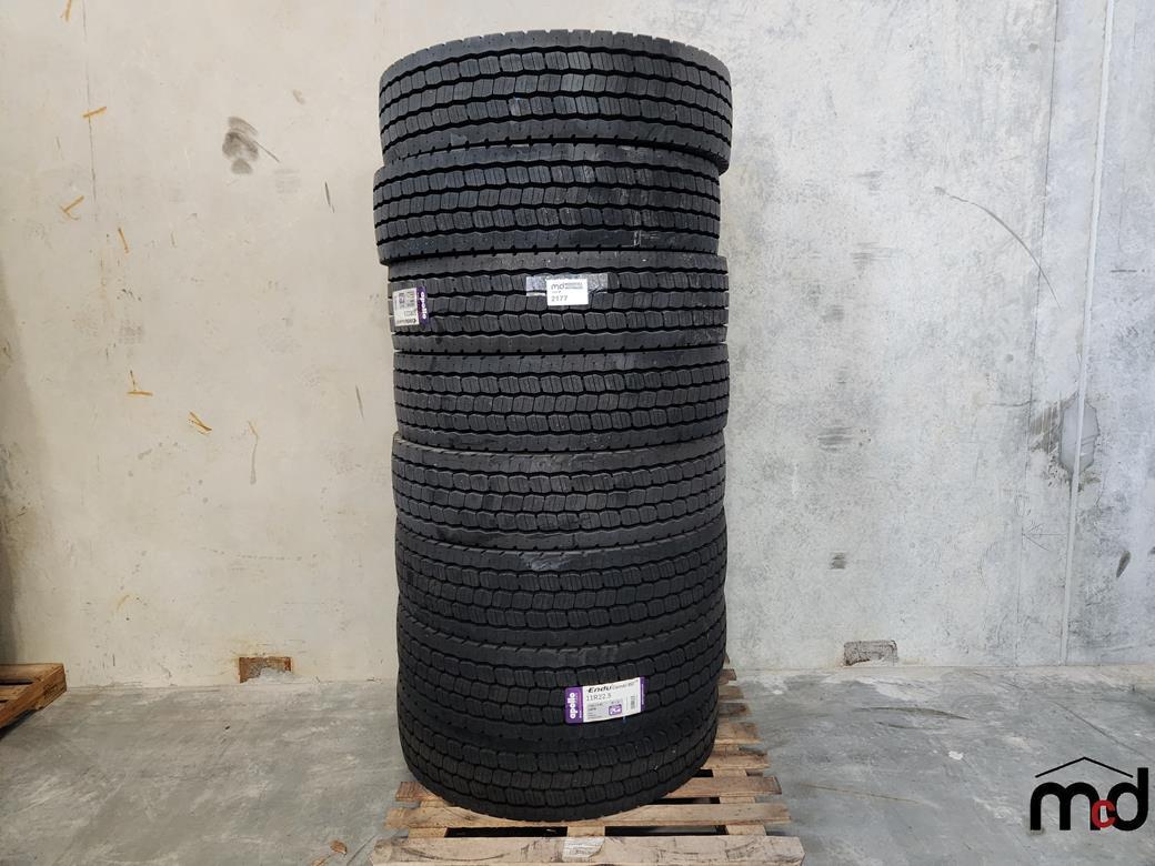 (8) Apollo Endu Combi RDOS Tires (11R22.5)